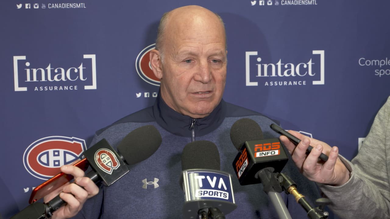 Avant-match c. ARI: Claude Julien | Canadiens de Montréal