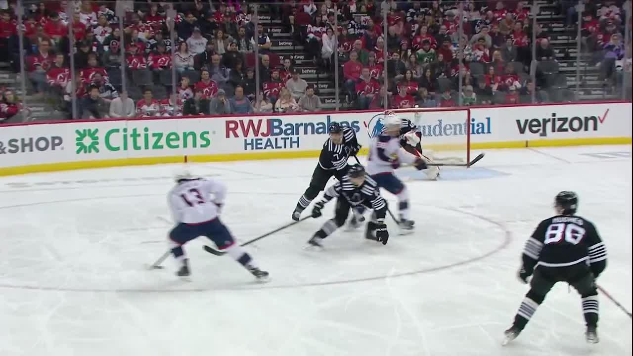 CBJ@NJD: Jenner scores goal against Devils | Columbus Blue Jackets