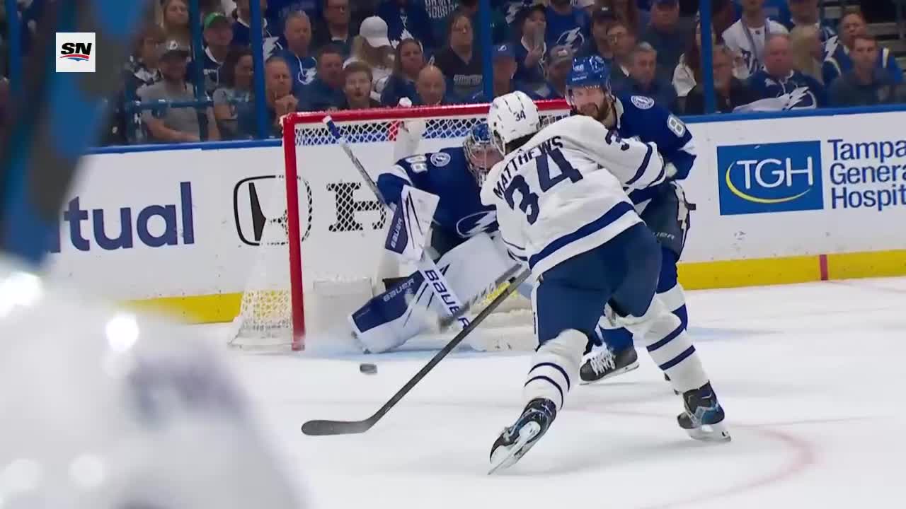 Matthews opens the scoring | Toronto Maple Leafs