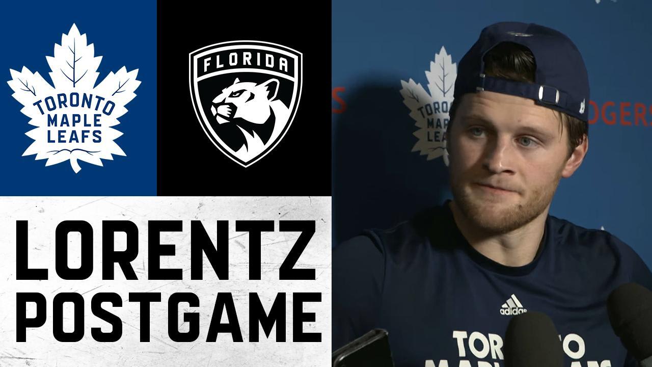 Steven Lorentz | Post Game | Toronto Maple Leafs