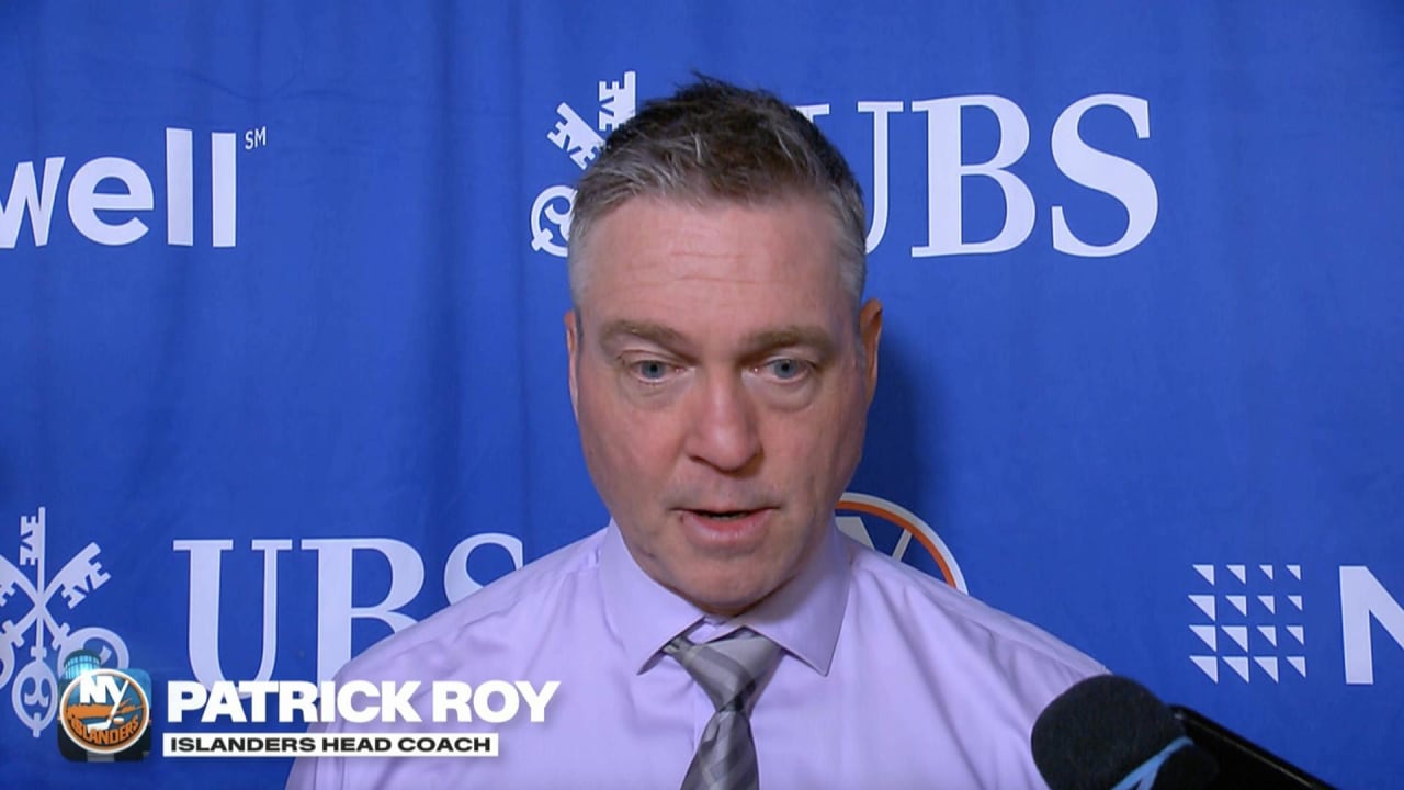 NYI 3 at DAL 2 OT: Patrick Roy | New York Islanders