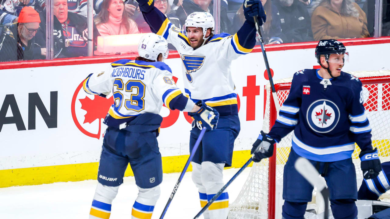 Projected Lineup: Dec. 3 at Winnipeg | St. Louis Blues
