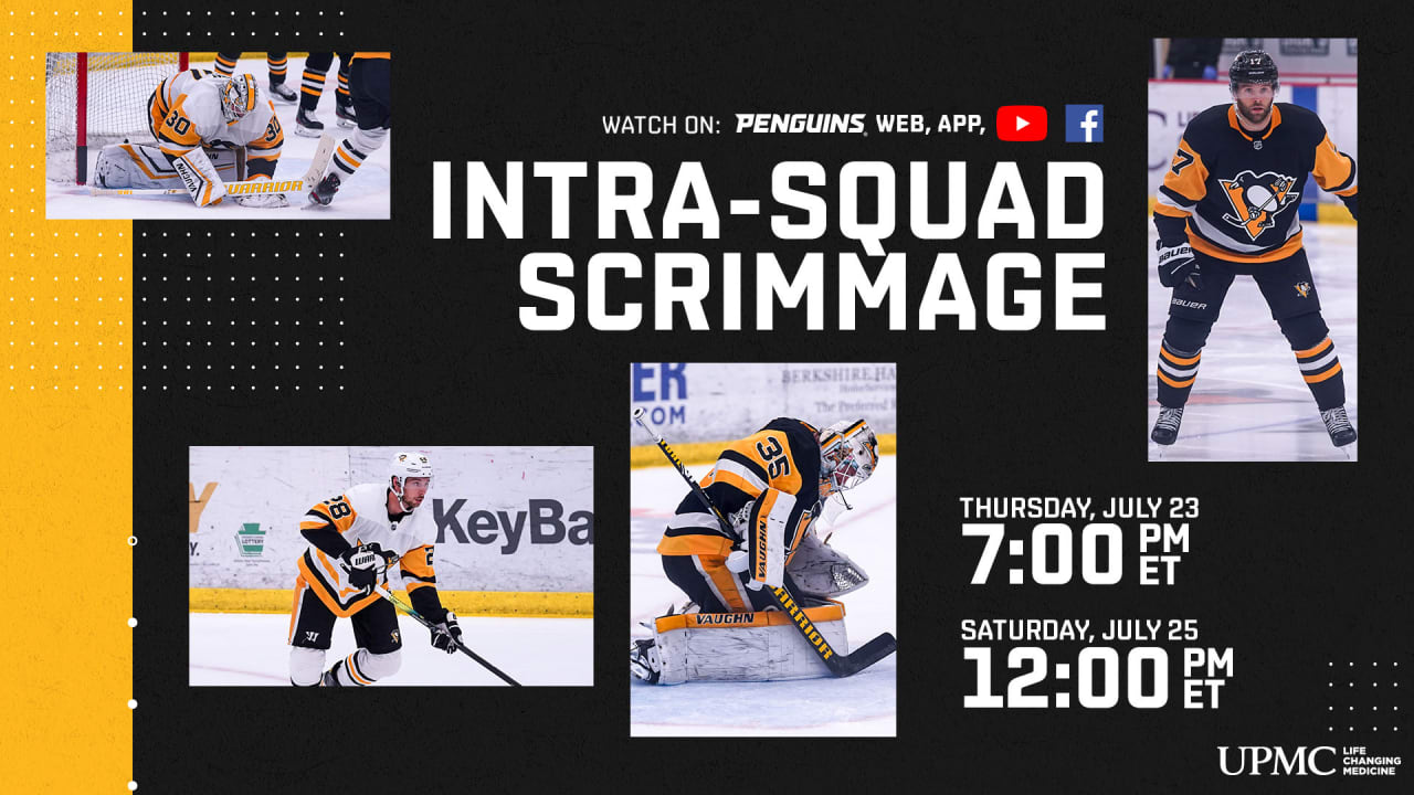 Penguins Add Scrimmages to Phase 3 Training Camp Schedule | Pittsburgh ...