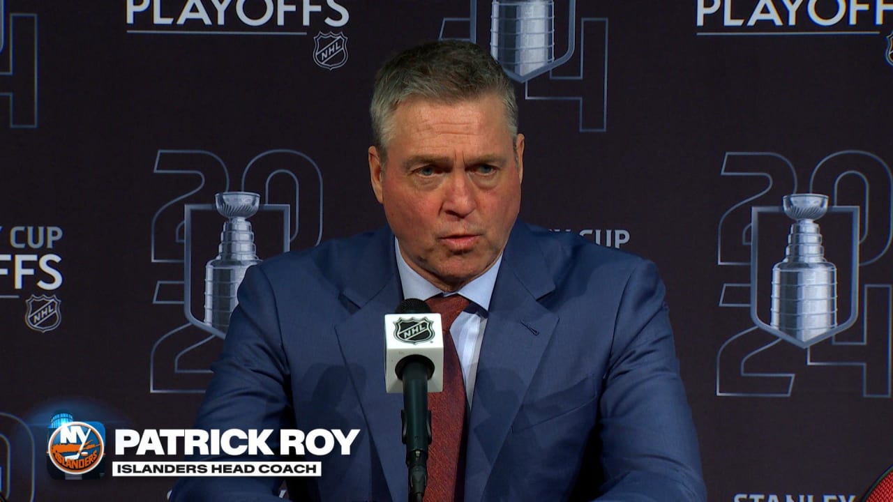 CAR 6, NYI 3: Patrick Roy | New York Islanders