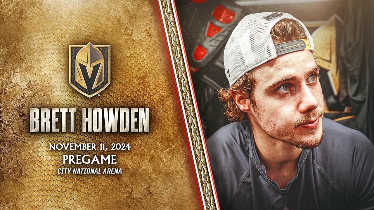 Brett Howden Pregame 11/11 | Vegas Golden Knights