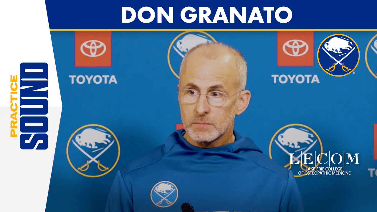 Granato After Practice | Buffalo Sabres