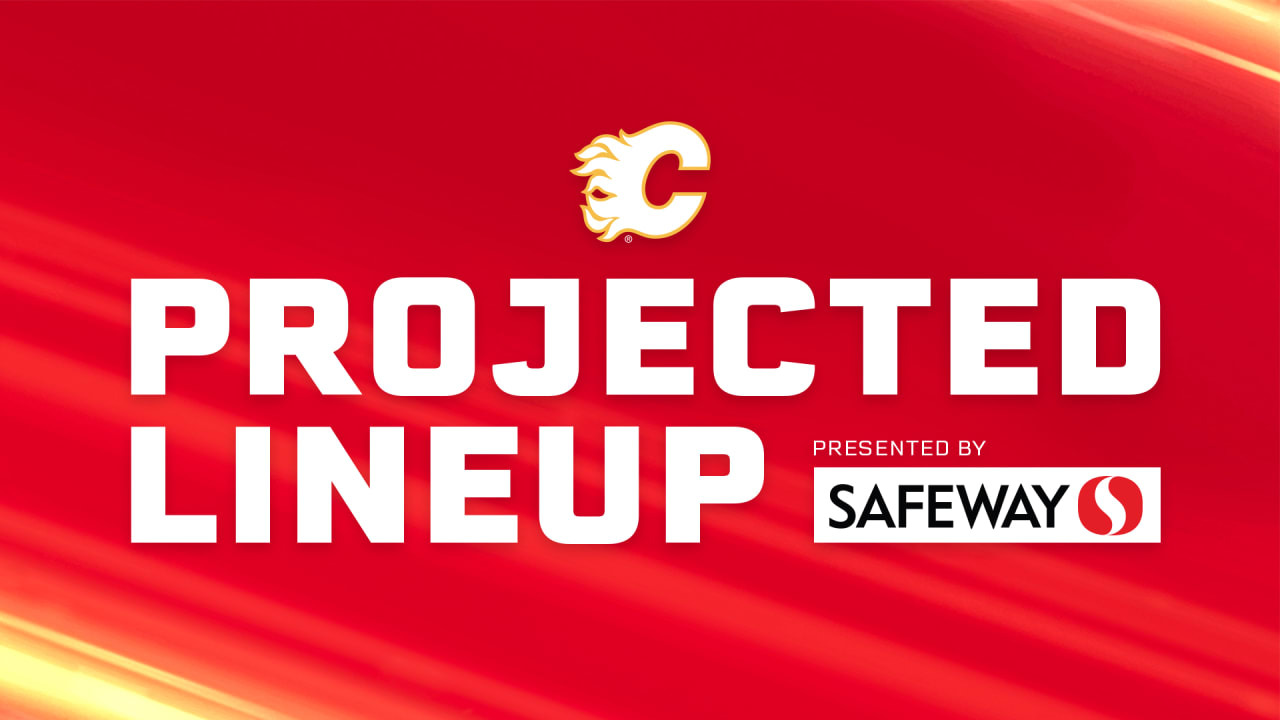 PROJECTED LINEUP - FLAMES VS. CANUCKS | Calgary Flames PROJECTED LINEUP - FLAMES VS. CANUCKS | Calgary Flames
