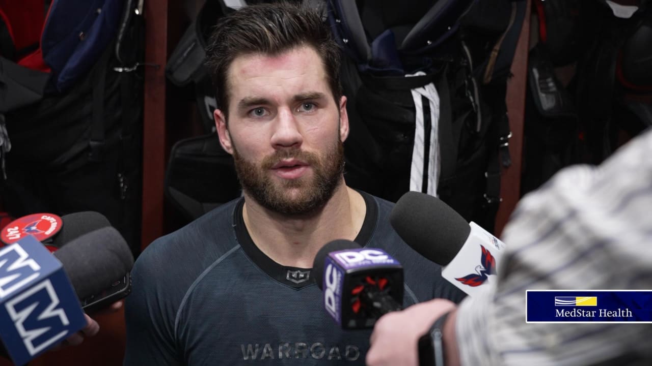 Tom Wilson | Postgame | Washington Capitals