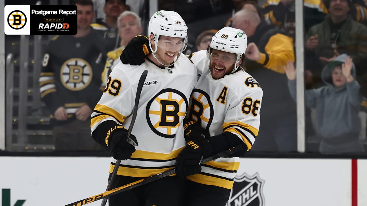 Geekie Scores Twice in Bruins 4-3 Win Over Montreal | Boston Bruins