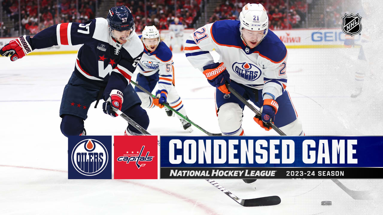 Condensed Game: EDM @ WSH 11.24.23 | NHL.com