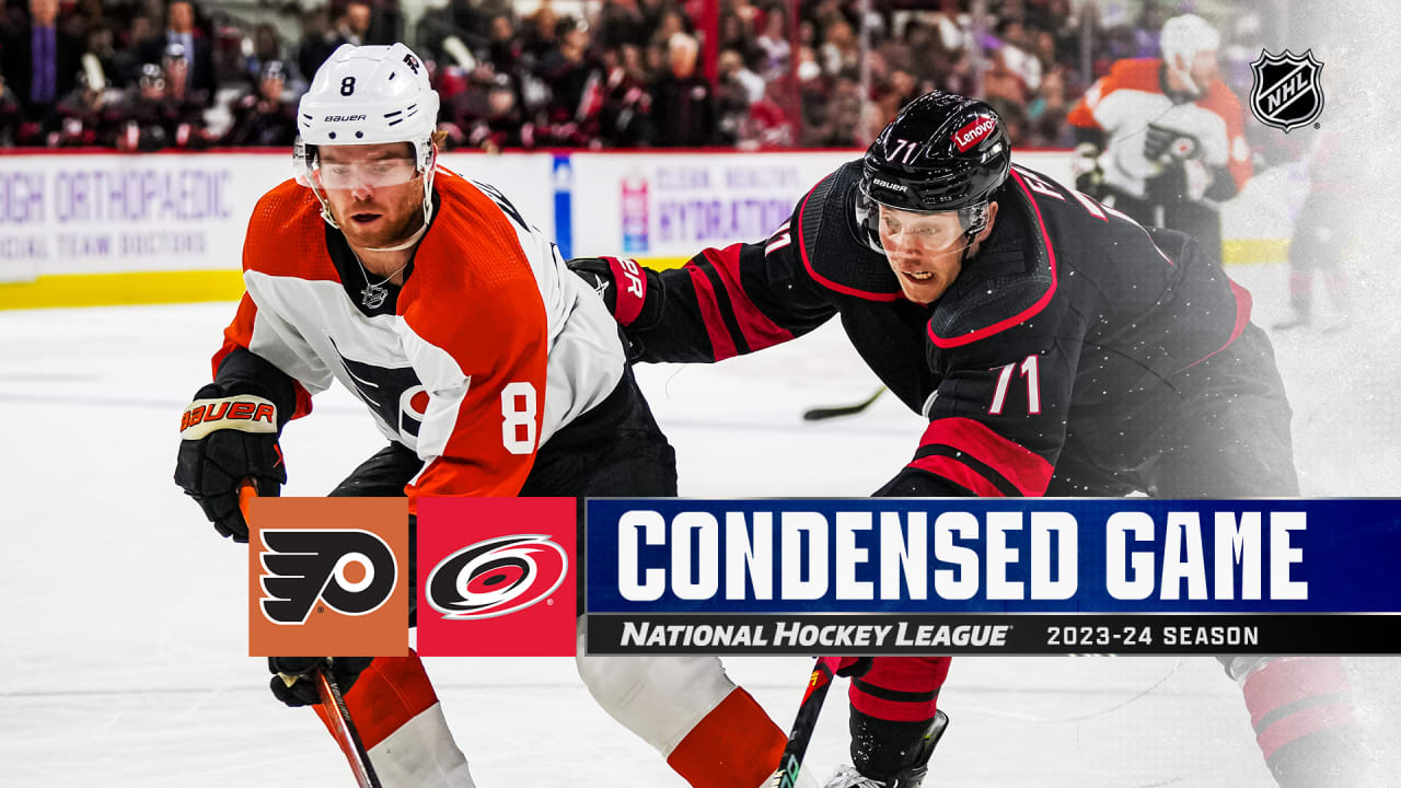 Condensed Game: PHI @ CAR 11.15.23 | NHL.com