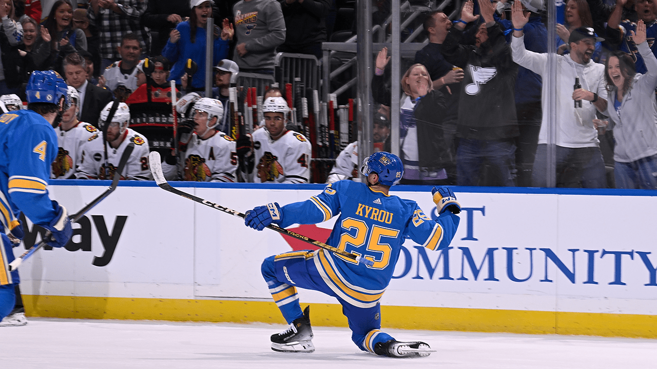 Kyrou ties the game | NHL.com