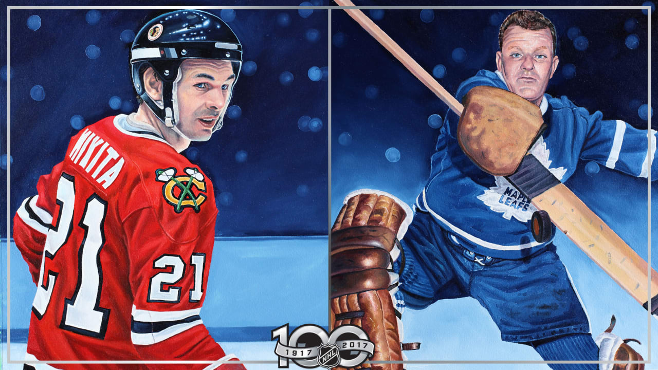 Stan Mikita, Turk Broda portraits unveiled | NHL.com