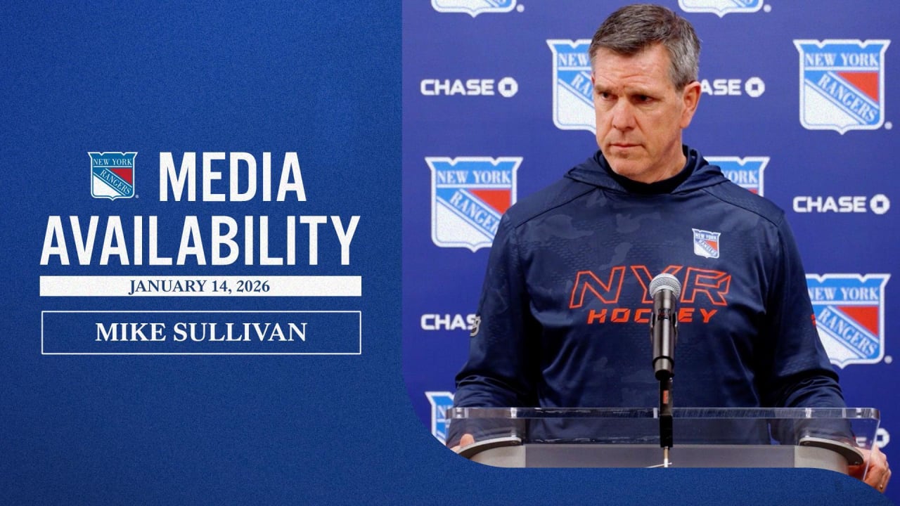 Pregame: Mike Sullivan | New York Rangers