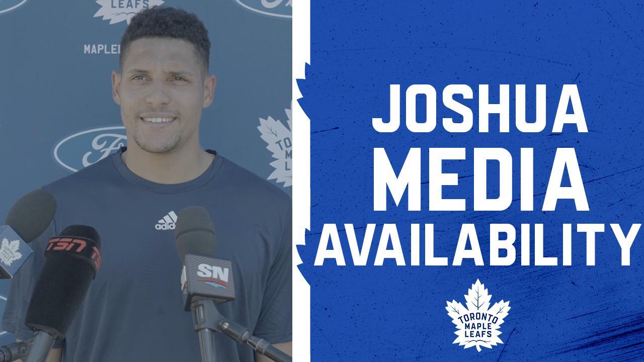 Dakota Joshua | Media Availability | Toronto Maple Leafs
