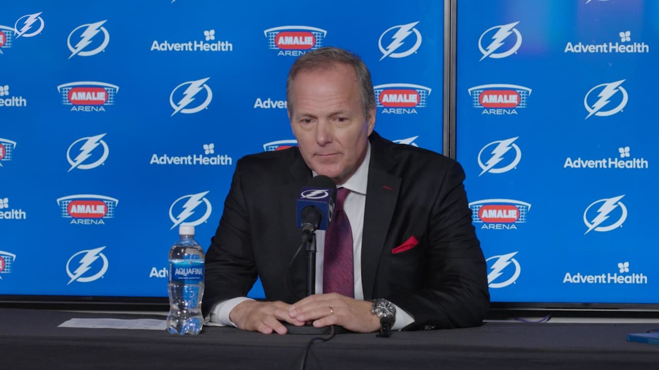 Jon Cooper | Postgame vs Boston Bruins | Tampa Bay Lightning