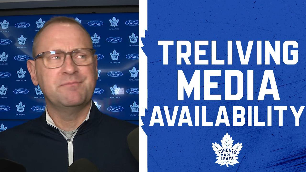 Brad Treliving | Practice | Toronto Maple Leafs