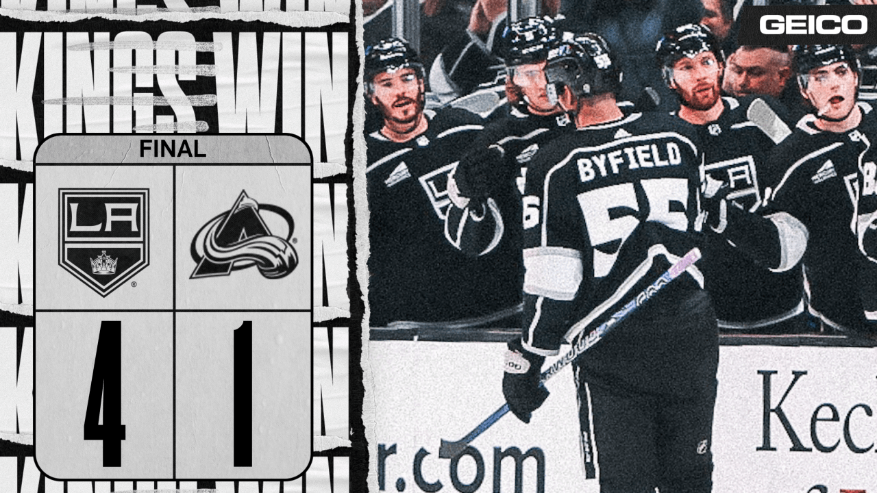 12/3 FINAL - Kings 4, Avalanche 1 | Los Angeles Kings