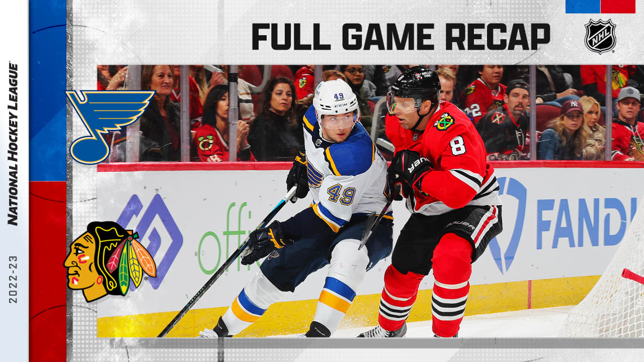 Recap: STL 5, CHI 2 | St. Louis Blues