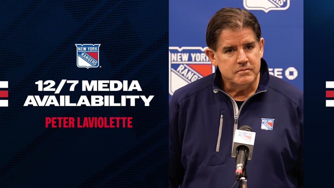 Practice: Laviolette | New York Rangers