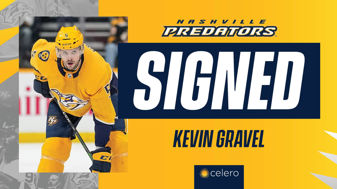 Predators Sign Kevin Gravel to Two-Year, Two-Way Contract | Nashville ...
