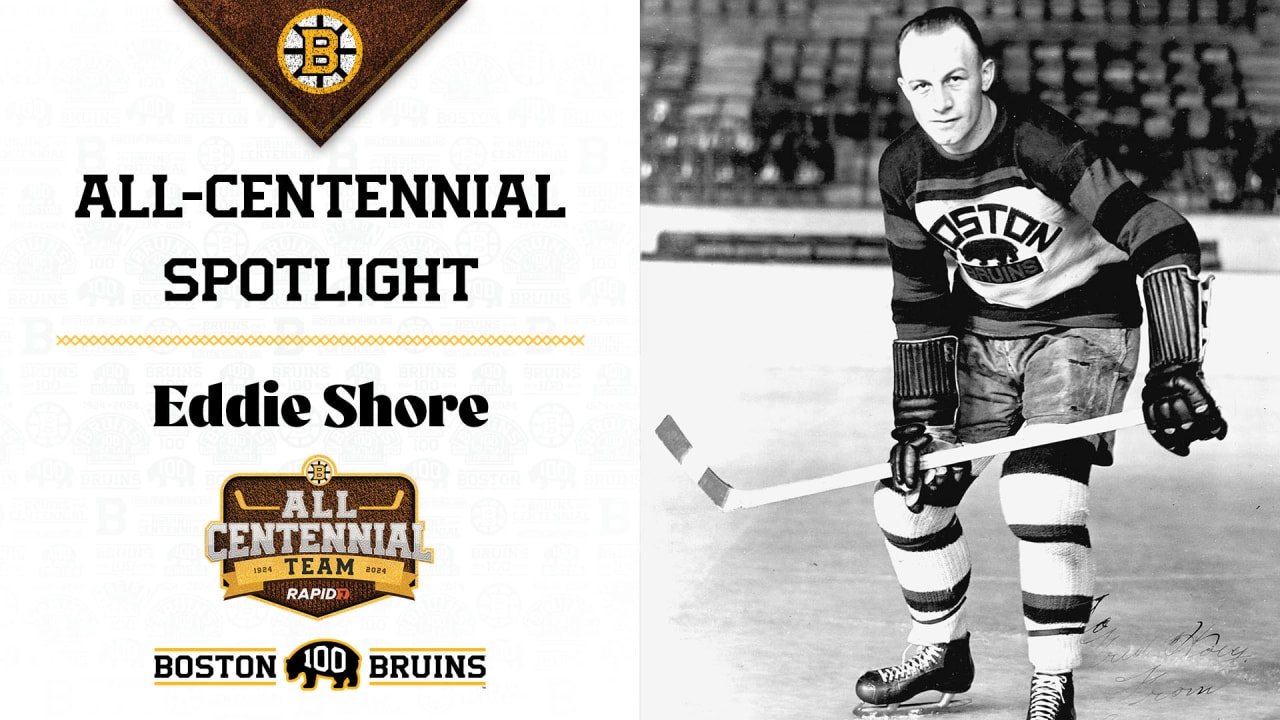All-Centennial Spotlight: Eddie Shore | Boston Bruins