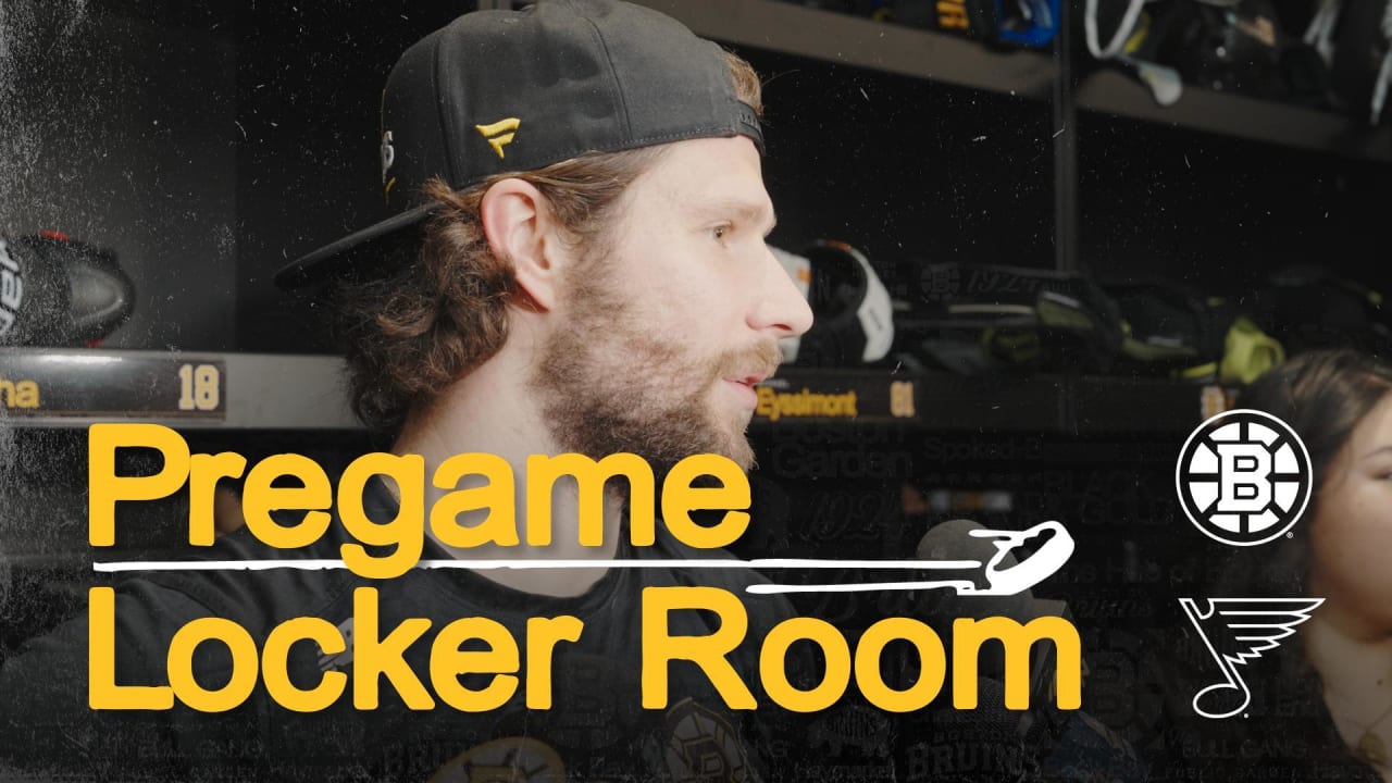 Locker Room Raw: Victor Soderstrom and Pavel Zacha | Boston Bruins