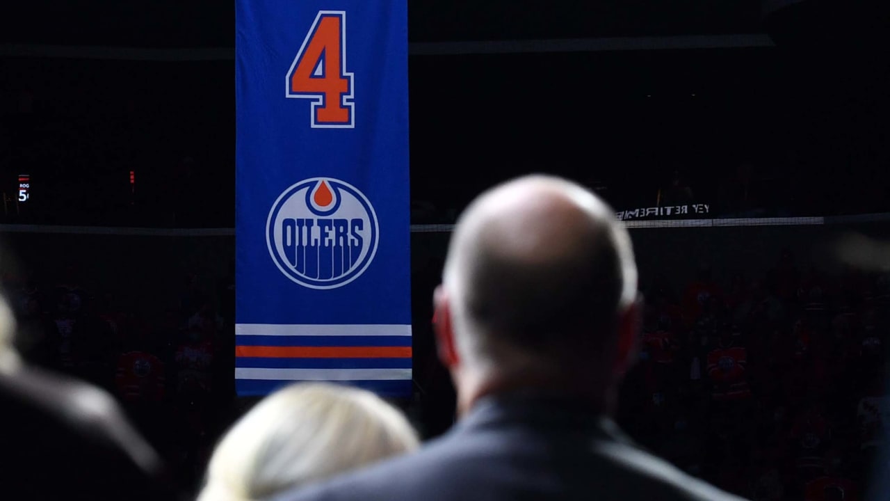 Kevin Lowe Jersey Retirement Ceremony | Edmonton Oilers