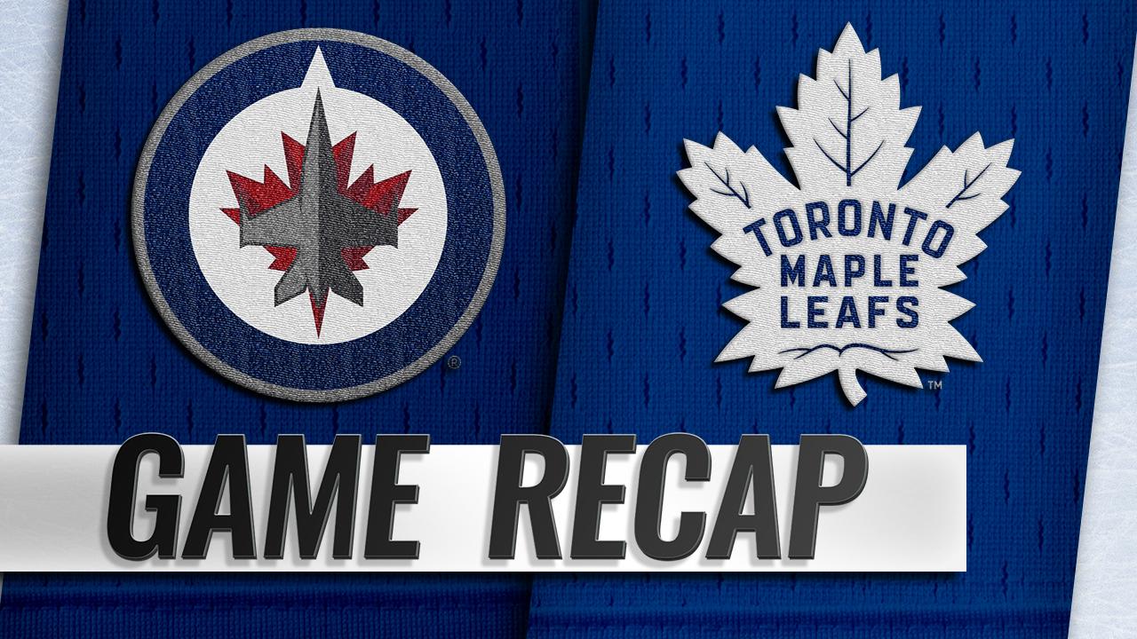 Recap: WPG 2, TOR 3 | Toronto Maple Leafs
