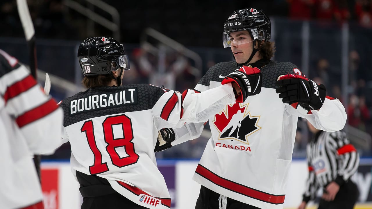 WJC roundup: 2021 No. 1 pick Power scores hat trick in Canada win | NHL.com