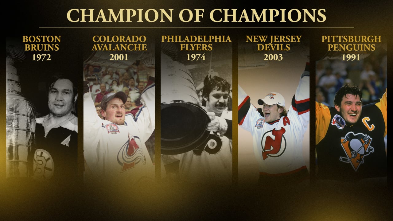 Champion of Champions'-Serie: Die besten NHL-Sieger, Platz 6-10 | NHL ...