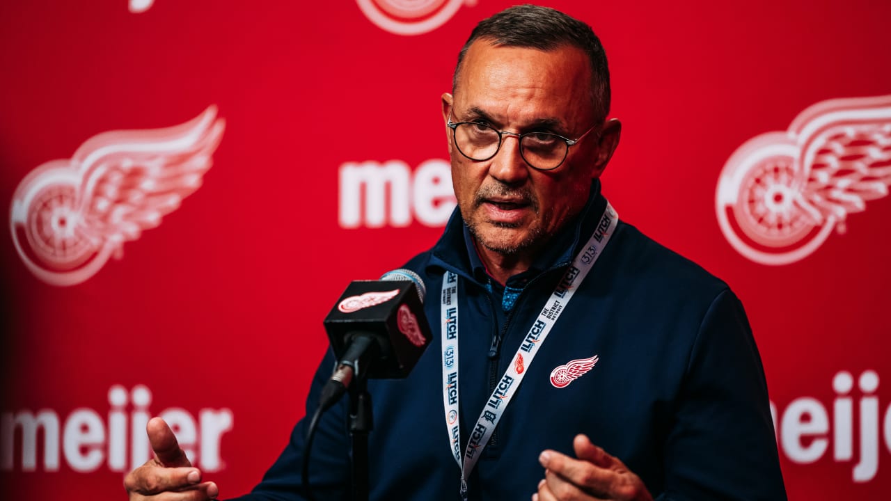 Yzerman discusses Red Wings free agency, offseason trades | Detroit Red ...