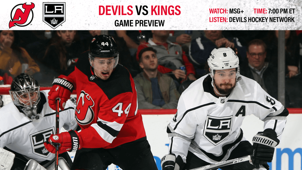 PRE-GAME REPORT: Devils vs. Kings | New Jersey Devils