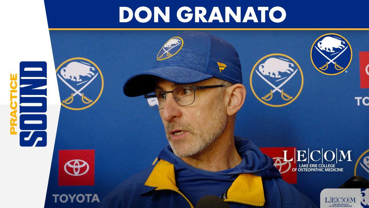 Granato After Practice | Buffalo Sabres