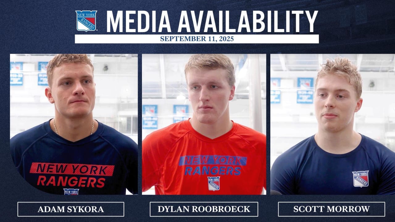 Rookie Camp: Sykora, Roobroeck, Morrow | New York Rangers