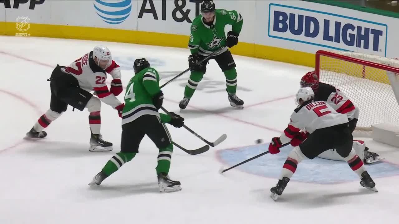 NJD@DAL: Hintz scores goal against Jacob Markstrom | Dallas Stars