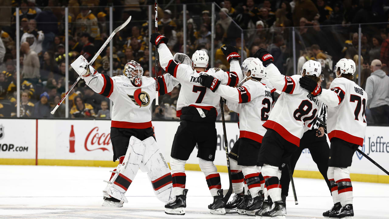 Ullmark: Viele Emotionen und ein neuer Goalie-Hug | NHL.com/de