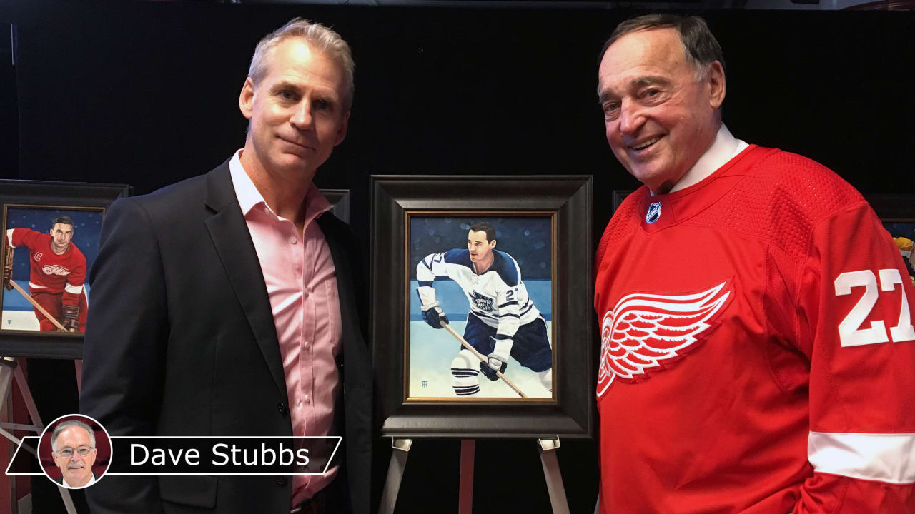 100 Greatest Players portrait artist enjoyed brush with greatness | NHL.com