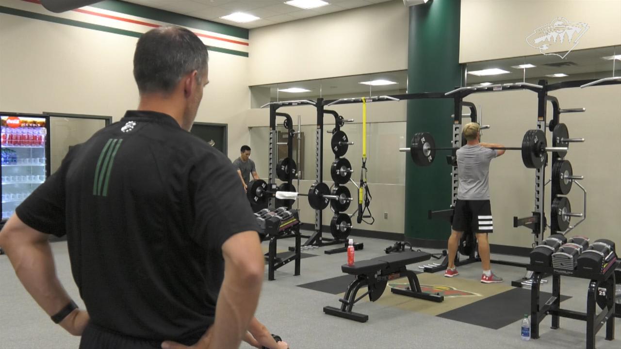 TRIA Rink: Weight Room | Minnesota Wild