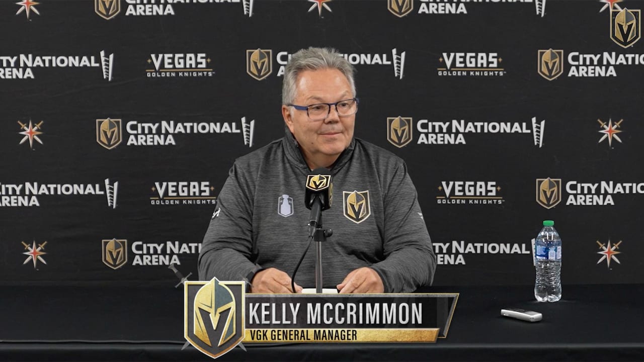 Kelly McCrimmon Availability 9/21 | Vegas Golden Knights