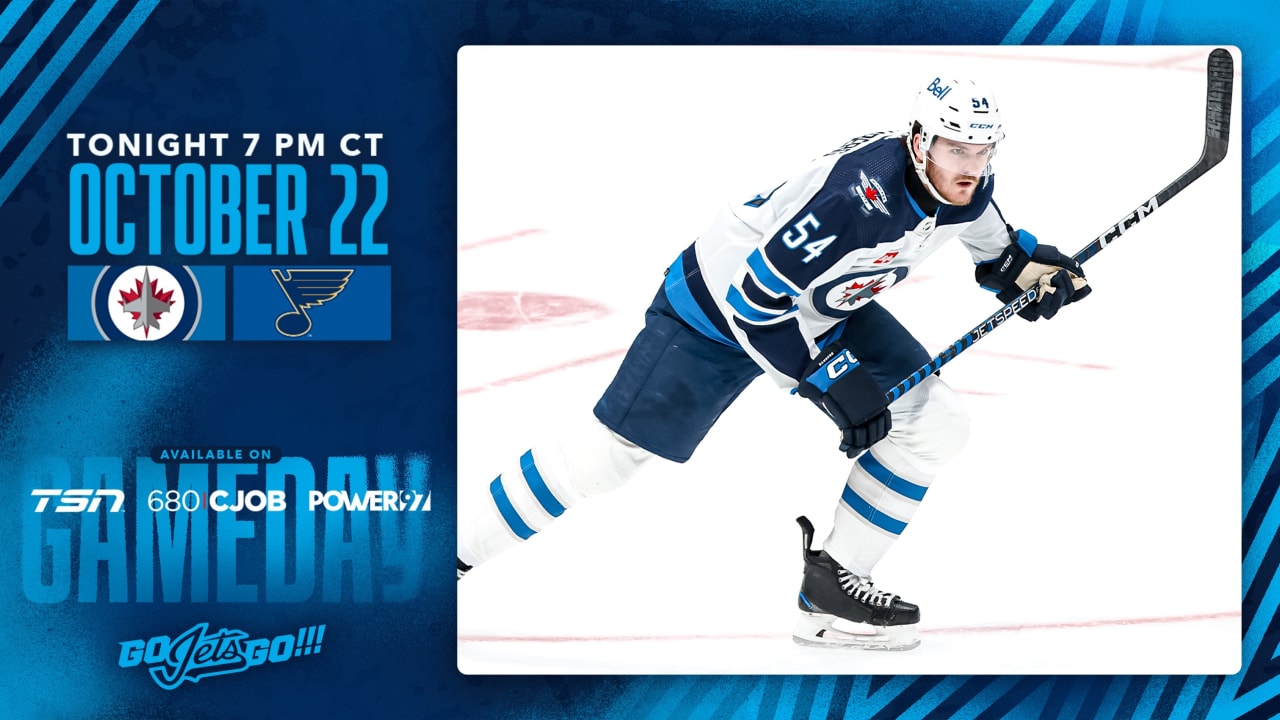 GAMEDAY: Jets at Blues | Winnipeg Jets