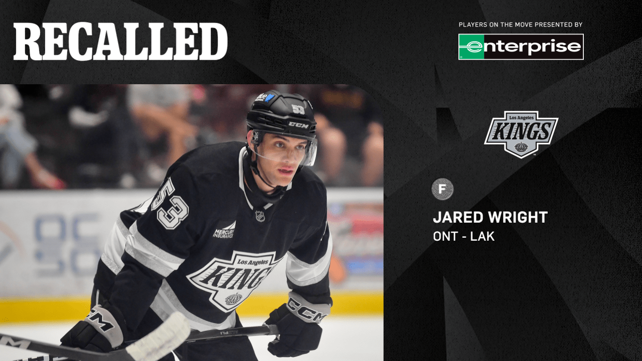 LA Kings Recall Forward Jared Wright | Los Angeles Kings