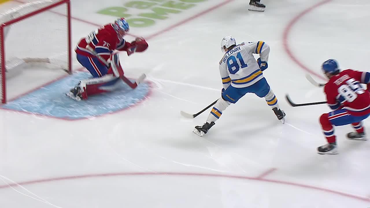 Holloway lifts in sweet backhand | NHL.com