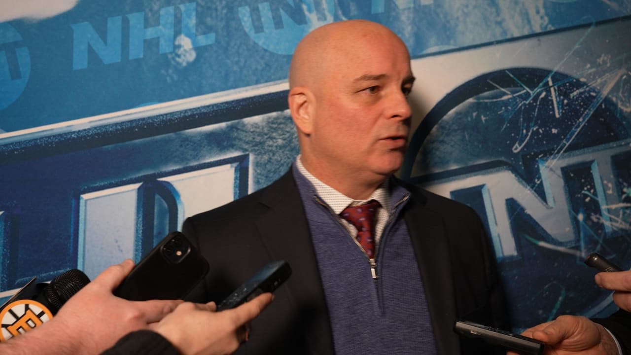 Press Room: Jim Montgomery | Boston Bruins