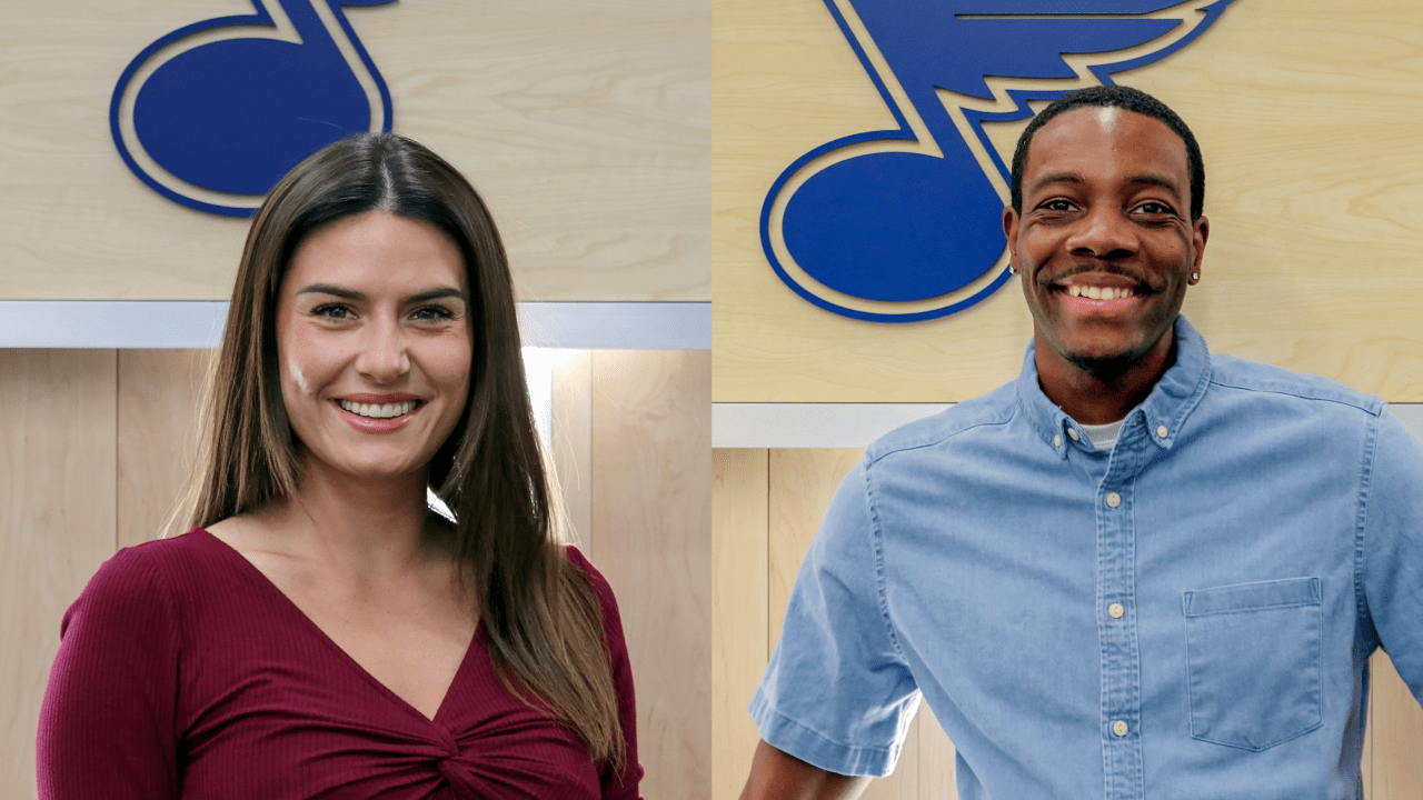 Meet new Blues in-game hosts Reagan and Dre’Co | St. Louis Blues