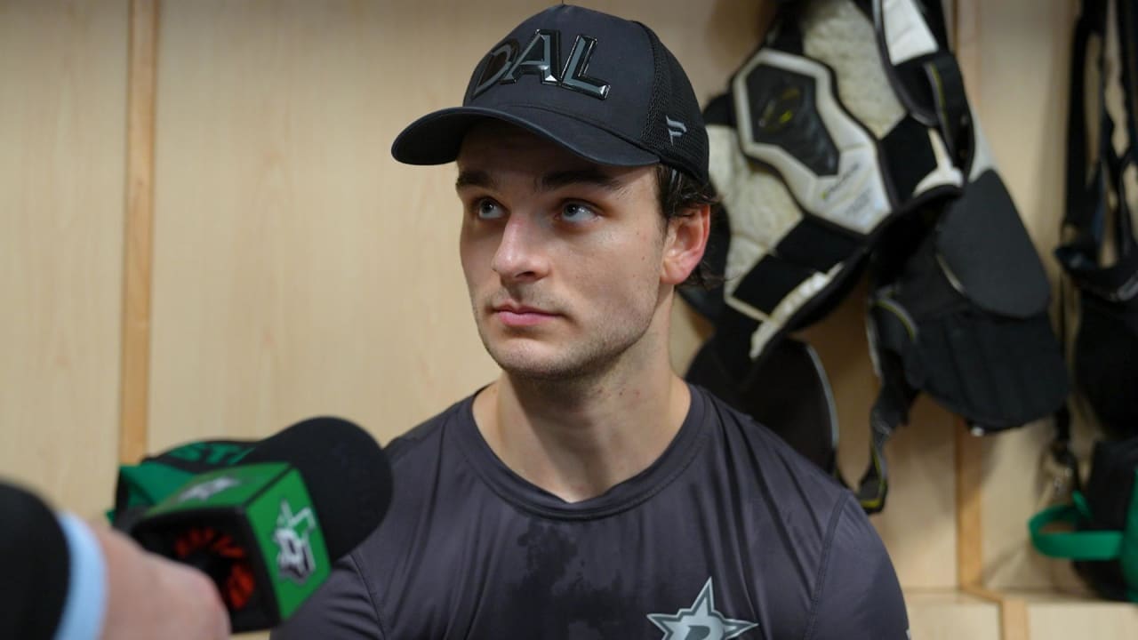 1/28/26 Practice: Wyatt Johnston | Dallas Stars
