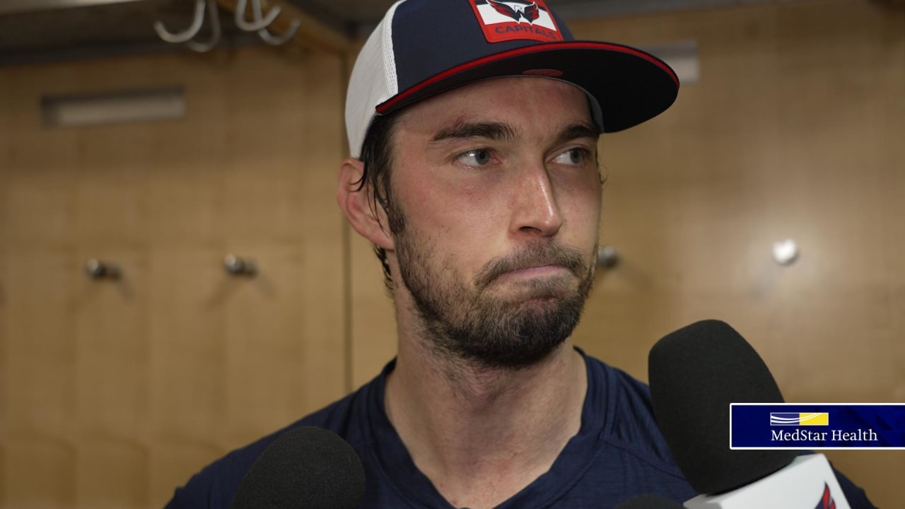 Charlie Lindgren | Postgame | Washington Capitals