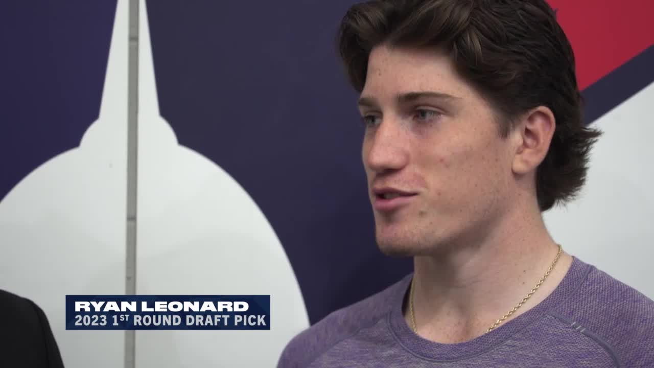 Rinkside Update | Ryan Leonard | Washington Capitals
