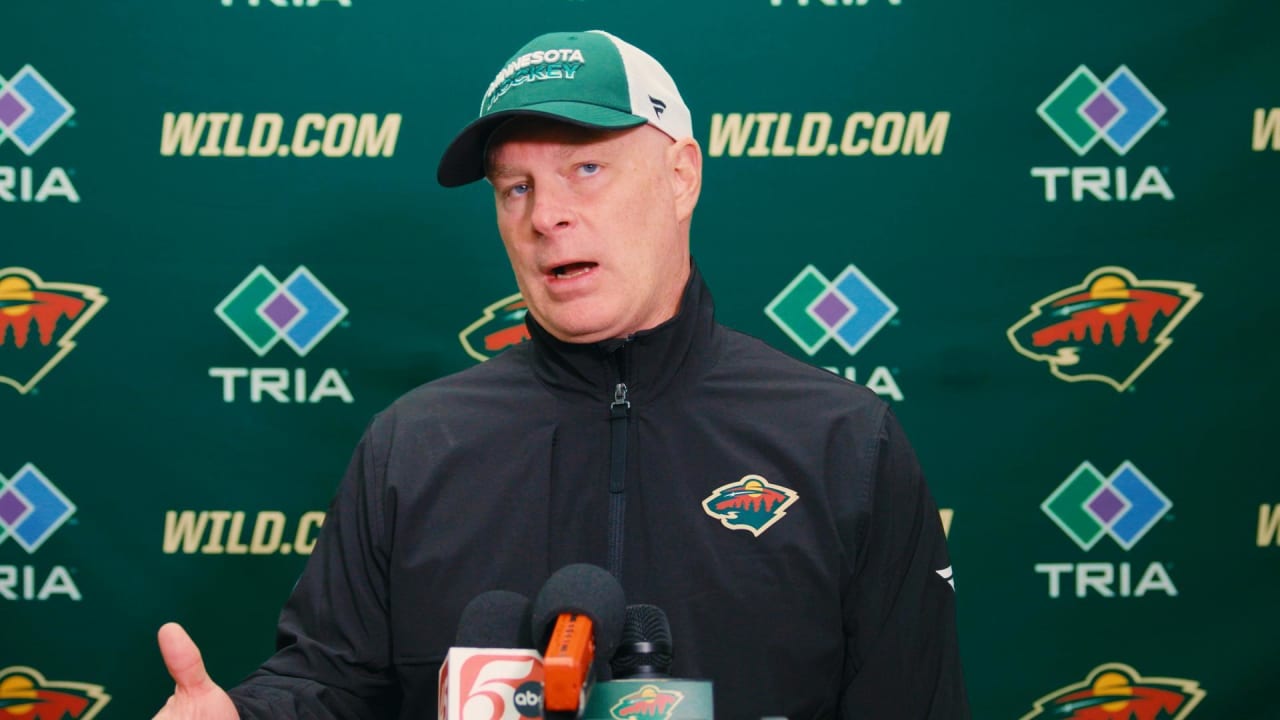 Hynes at Practice 10/6 | Minnesota Wild