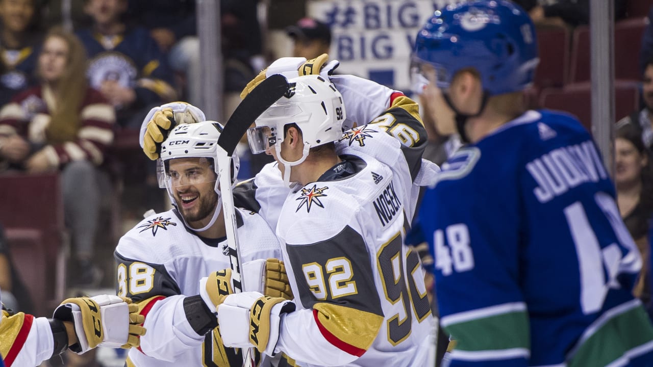 Golden Knights, powered by Wong, win NHL debut | NHL.com